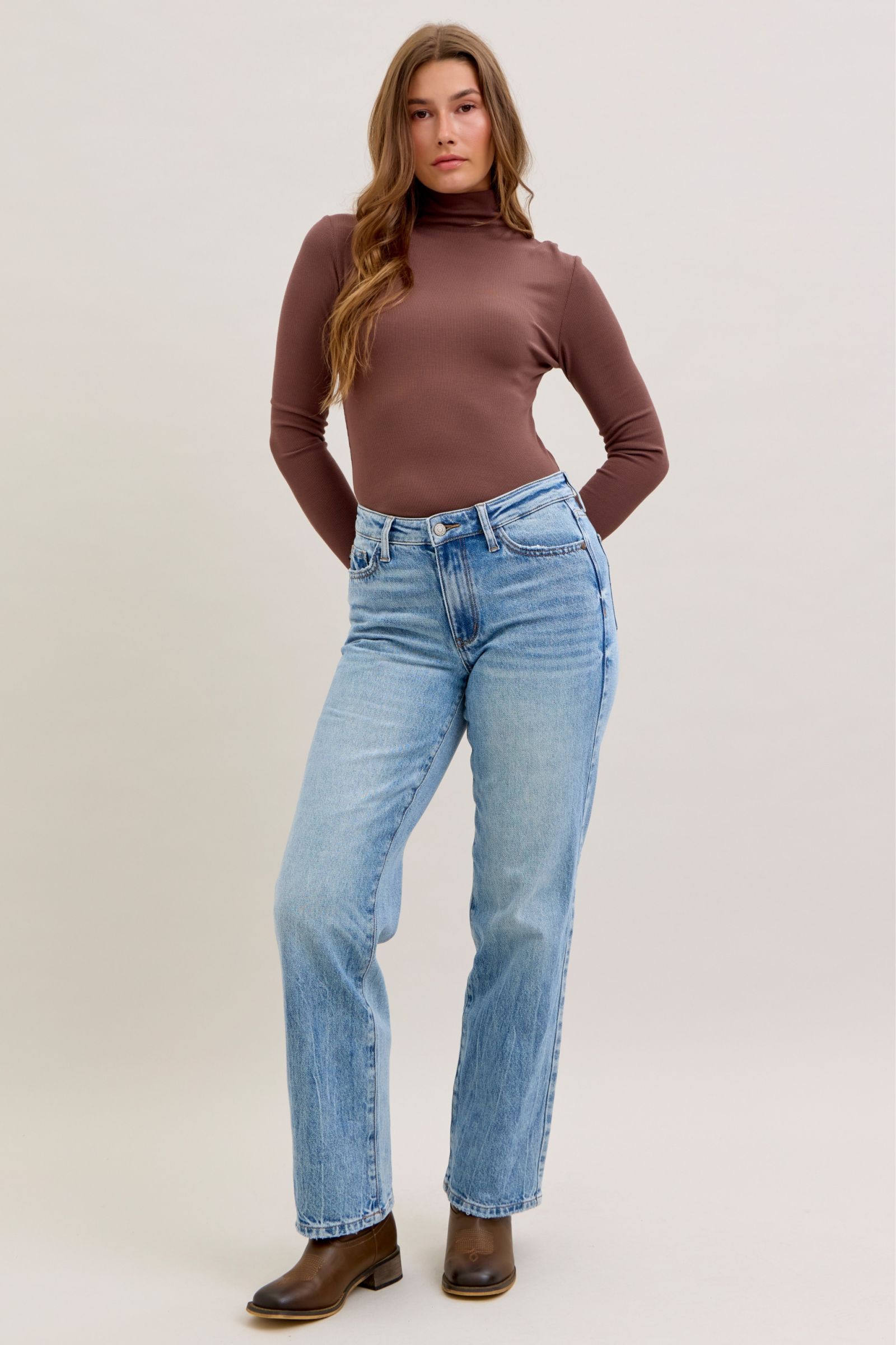 Mid Rise Rigid Magic Straight MD – Sweet Boutique St. Albert